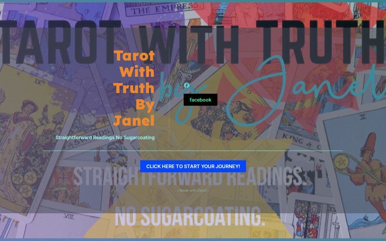 Tarot With Truth By Janel